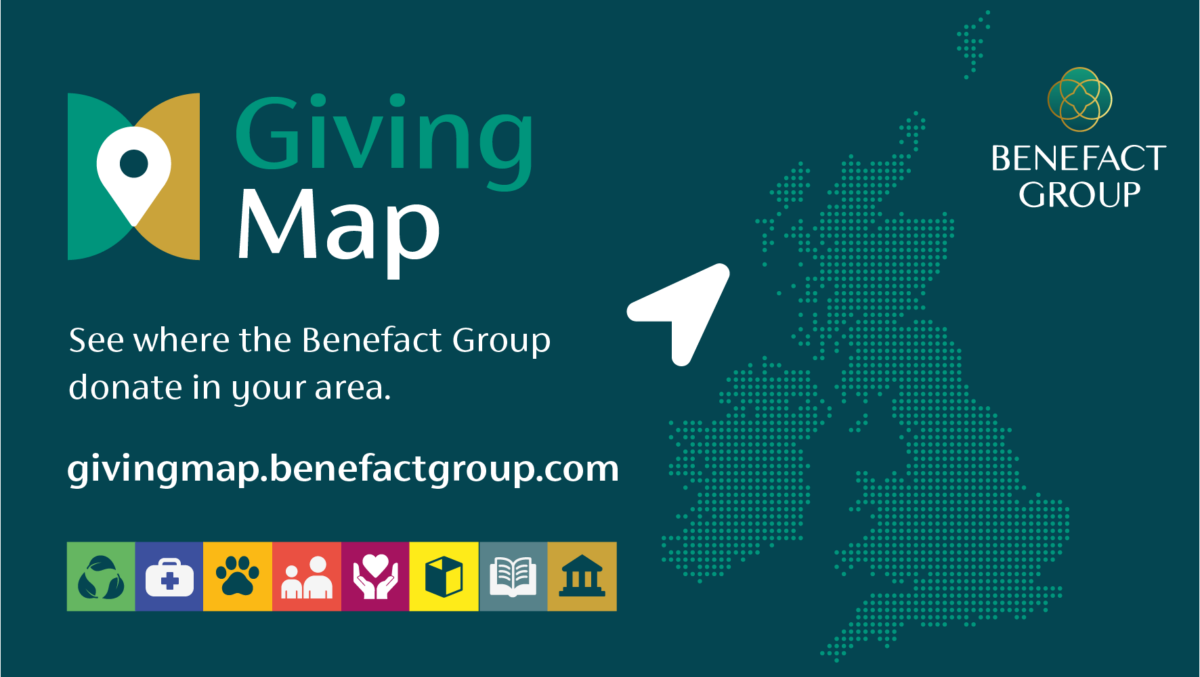 Giving Map - The Daniel Spargo-Mabbs Foundation